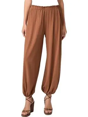 Paige Marcie Balloon Pants - Maple