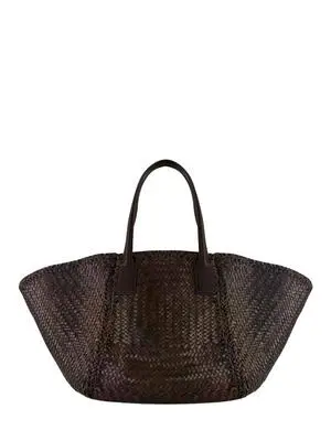 Dragon Diffusion Teresa Woven Tote Bag - Brown