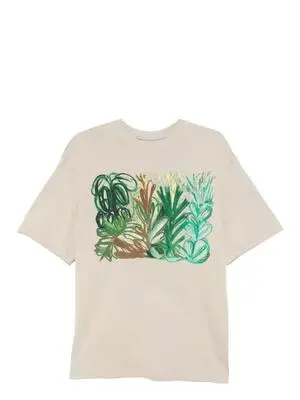 JNBY Graphic Print T-shirt - Neutrals