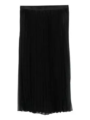 JNBY Layered Pleated Skirt - Black