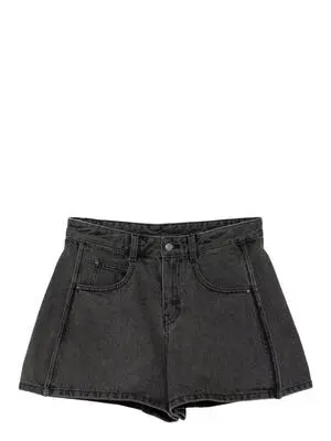 JNBY High-waisted Denim Shorts - Grey