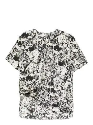 JNBY Floral Print Poplin Shirt - White