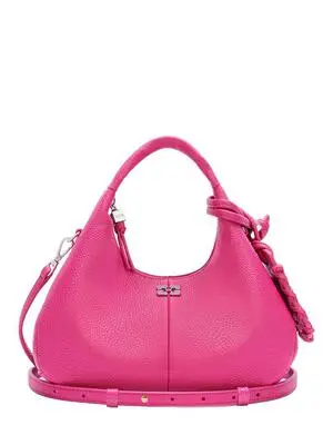 GANNI Mini Hobo Bag - Pink