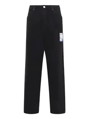 Mihara Yasuhiro Instrumental Selvage Jeans - Black