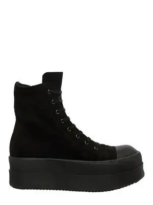 Rick Owens High-top Platform Sneakers - Black