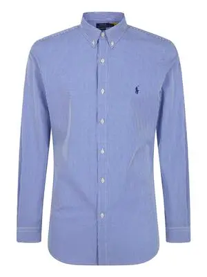 Polo Ralph Lauren Long Sleeves Sport Shirt Blue