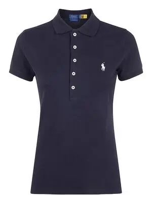 Polo Ralph Lauren Julie' Short Sleeves Polo - Black