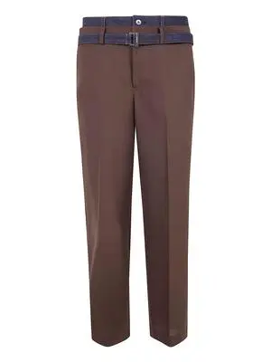 SACAI SACAI Suiting X Denim Pants