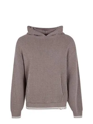 GOLDEN GOOSE Journey M's" Patrick Hoody Cotton Tricot - Brown