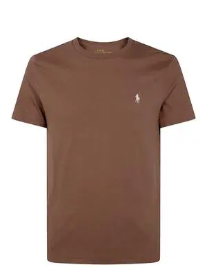 Polo Ralph Lauren Short Sleeves Classic T-shirt - Brown