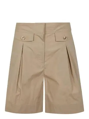 TWINSET Tailored Pleated Shorts - Pink