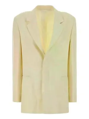 Carven Single-breasted Notched Lapel Blazer - Neutrals