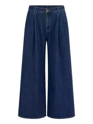 TWP TWP Pleated Wide-Leg Jeans