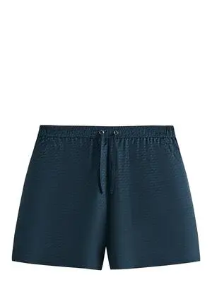 Kith Monogram Silk Shorts - Blue