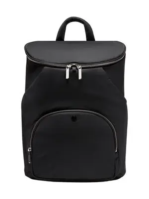 Lululemon 22l Backpack With Removable Pouch And Changing Mat - Black/silver