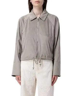 LIU JO Liu Jo Suede Effect Shirt Jacket
