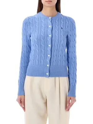 Polo Ralph Lauren Cable Knit Cardigan - Sky