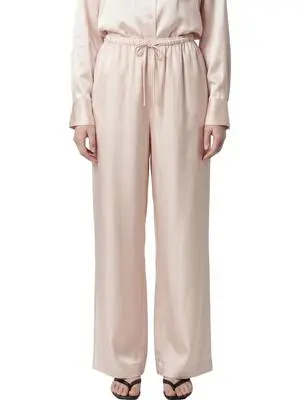 RÓHE Wide Leg Trousers - Pink