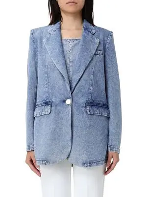 Armani Exchange Single-breasted Blazer - Denim