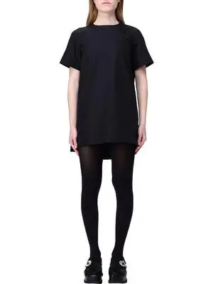 Sacai Cotton Mini Dress - Black