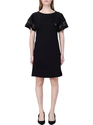 LIU JO Liu Jo Black Lace Detail Dress