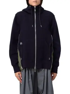 Sacai Zip-up Hoodie - Kaki