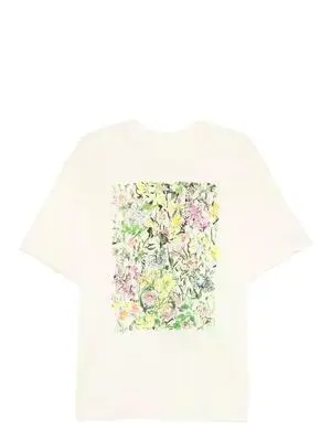 JNBY Floral Print T-shirt - Neutrals