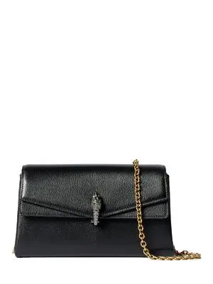 Gucci Dionysus Small Shoulder Bag In Leather - Black