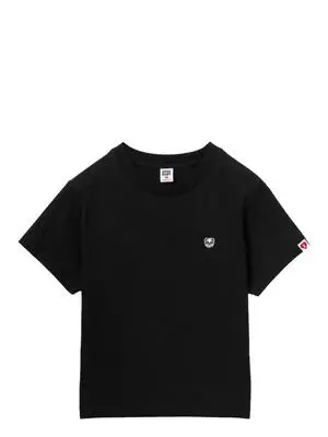 AAPE BY *A BATHING APE Apee™ A Bathing Ape® Crew Neck T-shirt With Logo Patch - Black