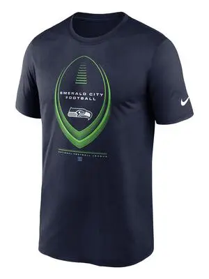 Nike Seattle Seahawks Legend Icon Dri-fit Nfl T-shirt - Blue