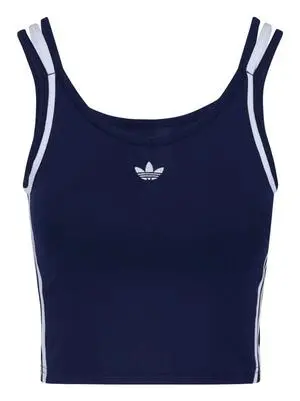 Adidas Summer Glow" Cotton Tank Top - Blue