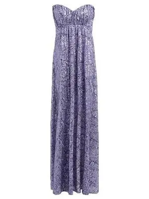 ANIYE BY Sequin Embellished Maxi Dress - Purple