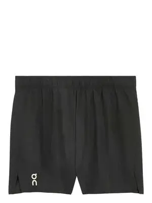 On Trail Logo-print Shorts - Black