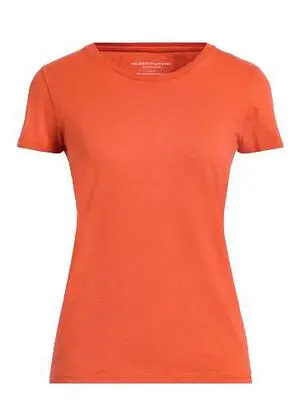 Majestic Filatures Organic Cotton Crewneck T-shirt - Orange