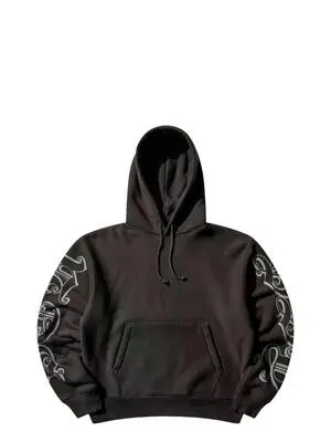 StÜssy Graphic-sleeve Hoodie - Brown