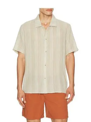 RHYTHM Nurture Shirt In Green - Herb