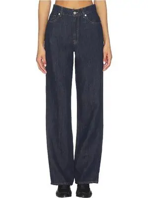 7 For All Mankind Stovepipe Straight Jeans - Blossom