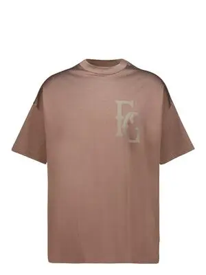 Fear Of God Dune Pearl 43 Cotton Rayon T-Shirt Brown