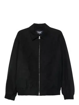 Comme Des Garçons Zip-up Bomber Jacket - Black