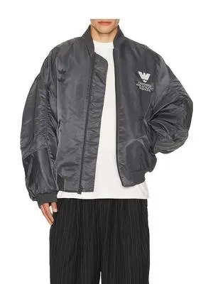 ADIDAS ORIGINALS X Willy Chavarria Bomber Jacket - Black