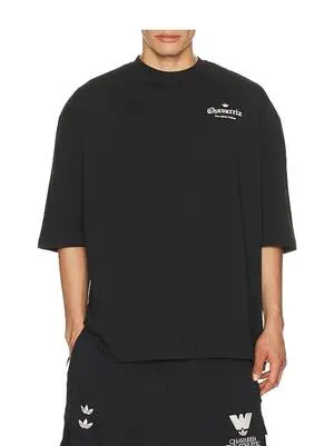 ADIDAS ORIGINALS X Willy Chavarria Logo Tee - Black