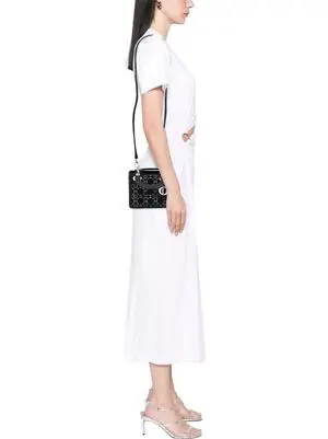 Dior Mini Lady Satchel - Black