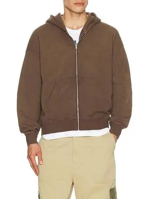 Visvim Jumbo Sb Hoodie F.z - Mud