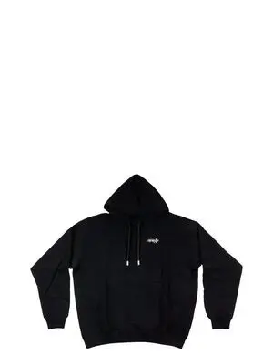Off-White Arrow Paint-splatter Hoodie - Black