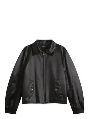 WILLY CHAVARRIA Opera Bomber Jacket - Black