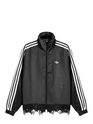 Adidas Firebird Satin Lace Track Top - Black