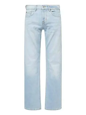 7 For All Mankind Austyn Relaxed Straight-leg Jeans - Crystal