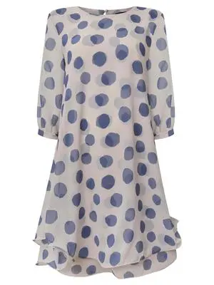 JAMES LAKELAND Polka Dot Dress - Blue