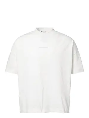 THE COUTURE CLUB Emblem Slub Cotton-jersey T-shirt - Black