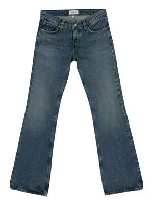 AGOLDE Low-rise Bootcut Jeans - Blue